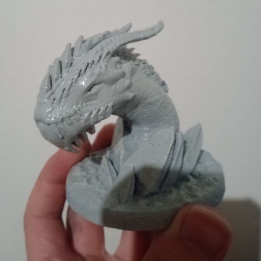 3D printable Rock Dragon • made with Two Trees Bluer・Cults