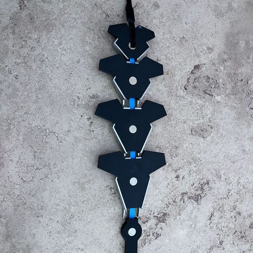 🎭 WEARABLE DAVID'S SANDEVISTAN (LEDS)・ 3MF File for 3D printing・Cults