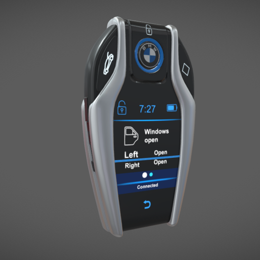 🚗 Car Key | BMW Key・ STL File for ・Cults