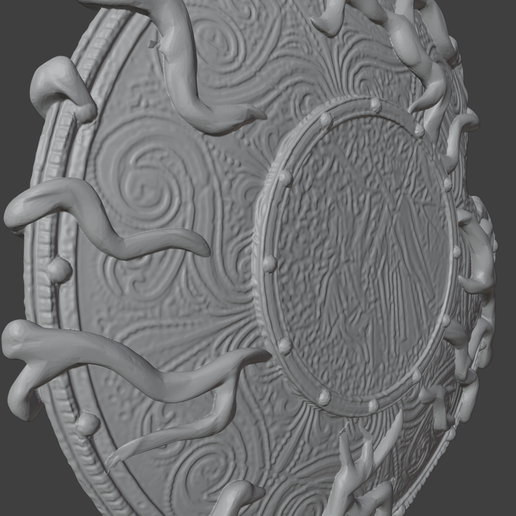 💍 Erdtree greatshield - ELDEN RING・ STL File for 3D printing・Cults