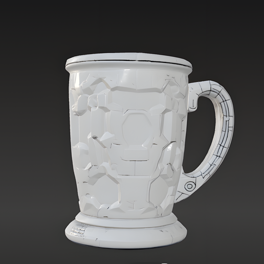 🗿 Cup CyberPunk / CyberPunk Cup・ STL File for 3D printing・Cults
