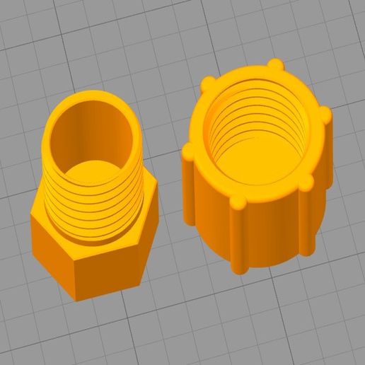 Free STL file Pigtail caps and plugs 👽 ・Model to download and 3D print ...