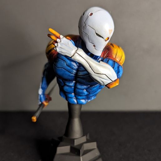 3D print Bust of Gray Fox • made with Anycubic Photon Mono X・Cults