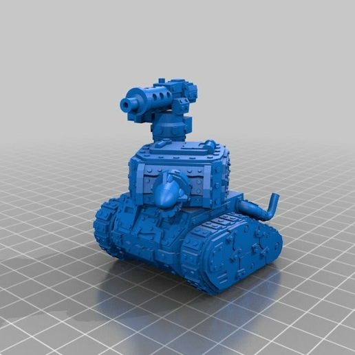 🪖 Grot Tank・Free STL File for ・Cults