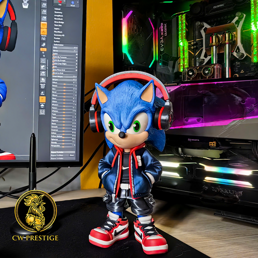 👾 Coleção Sonic Urban Vibes (Super Sonic e Shadow Variants ...