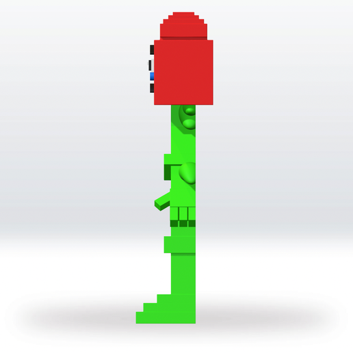 🐉 Rosey Brainrot STL 3D Model Multicolor No support・ 3D File for 3D ...
