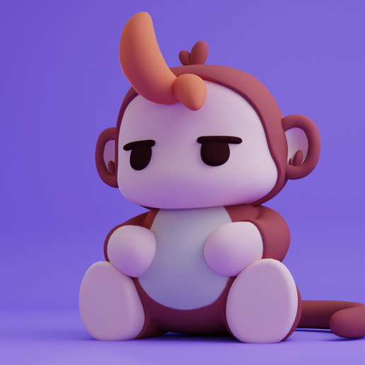 🐒 CDawgVA Monke・Free STL File for 3D printing・Cults
