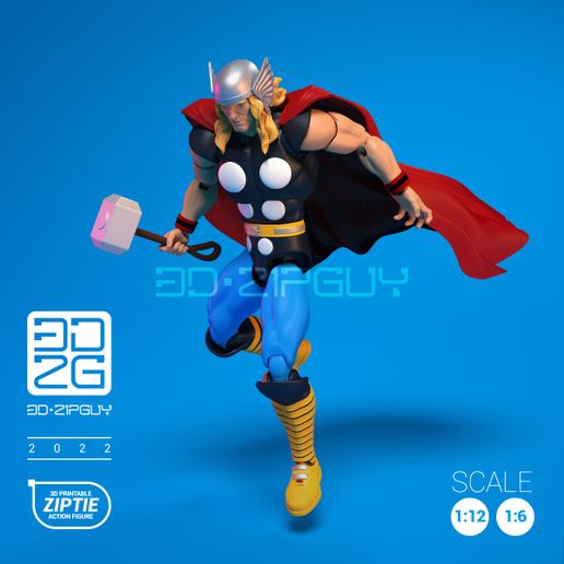 🌩️ THUNDER GUY (complete)・ 3D File for ・Cults