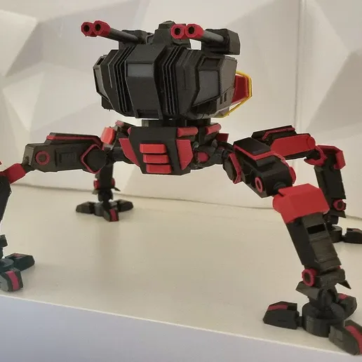 🕷️ Spider mech・Free STL File for 3D printing・Cults