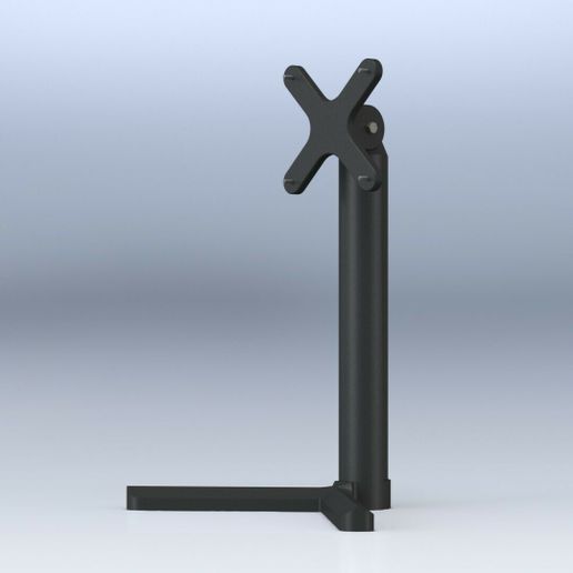 💯 Vesa 100 Vertical Monitor Stand up to 27 inches・ STL File for ・Cults