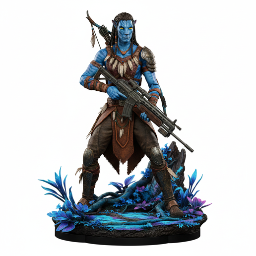 👾 Jake Sully - Avatar・ STL File for 3D printing・Cults