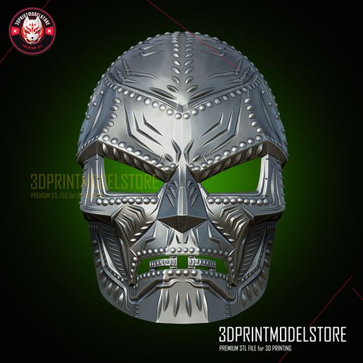🩺 Marvel Dr Doom Cosplay Mask - Doctor Doom - Doomsday - Halloween ...