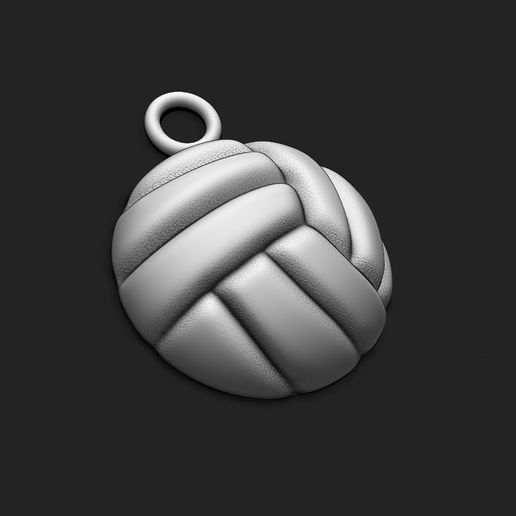 🏐 Ball Volleyball Pendant Medal - 3D STL File for 3D Printing・ 3D File ...