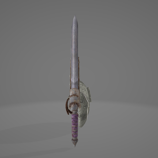 STL file MONSTER HUNTER WORLD KJARR SWORD AND SHIELD 👹 (OBJ)・Model to ...
