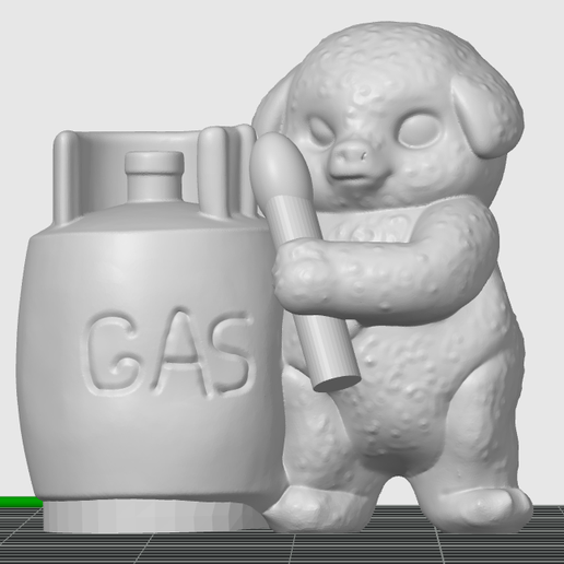🐕 Perritos Meme Gas・Archivo STL para Impresión 3D・Cults