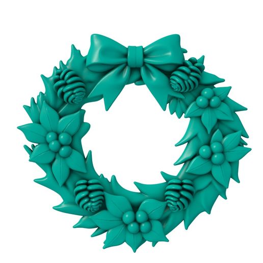 🎄 Christmas wreath / Christmas / wreath stl / wreath / winter / noel ...