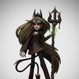 👸 Charlie Morningstar - Full Demon Form Miniature・ STL File for 3D ...