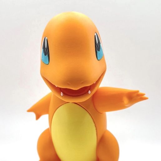 🐉 Charmander 3D Pokémon Pokemon Model・Free STL File for 3D printing・Cults