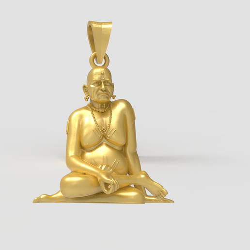 STL file Swami samarth 🎨 (OBJ)・3D printer design to download・Cults