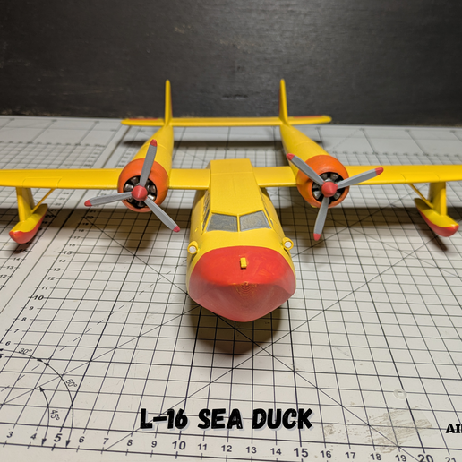 🦆 Conwing L-16 SEA DUCK from TaleSpin・ STL File for 3D printing・Cults