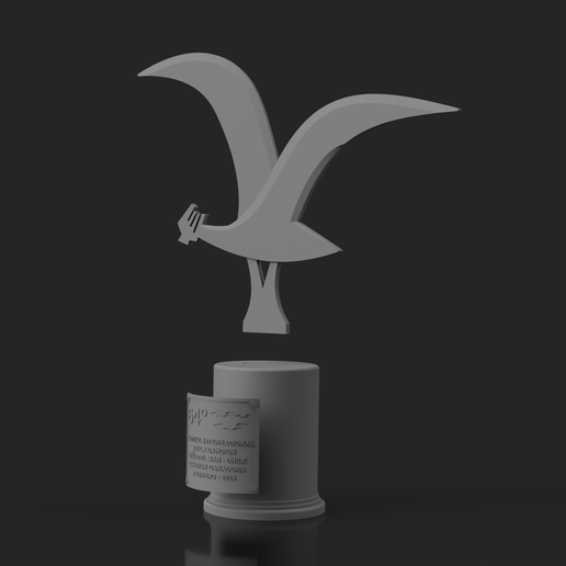 STL file TROFEO GAVIOTA / GULL TROPHY 🏆 ・Model to download and 3D print ...