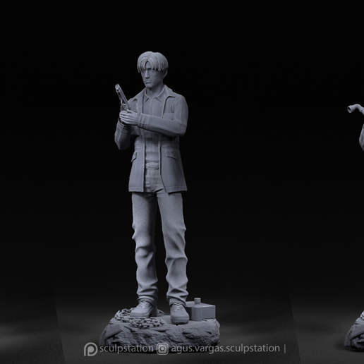 👾 JAMES SH2 REMAKE PREMIUM STL VERSION SCULPSTATION 1-6 SCALE・ 3D File ...