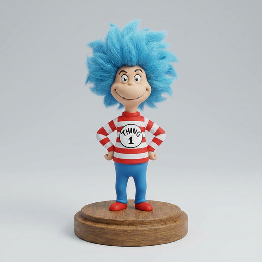 🐉 Thing 1・Free STL File for 3D printing・Cults
