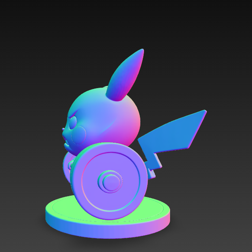 🐉 Pikachu olympic pack 1・ STL File for 3D printing・Cults