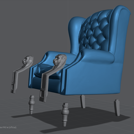 🪑 Morpheus Chair from The Matrix・Free STL File for 3D printing・Cults