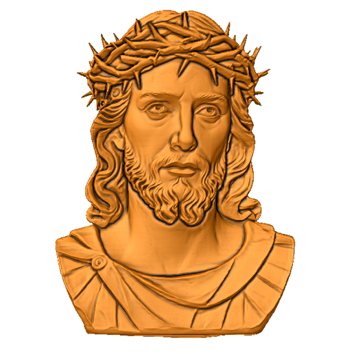 ️ FACE OF THE JESUS CHRIST・ STL File for 3D printing and CNC machining ...
