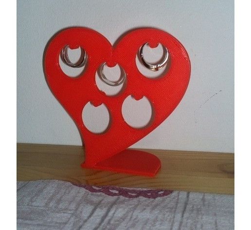 💍 Ring holder・Free STL File for ・Cults