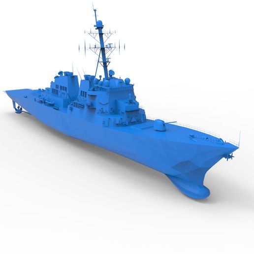 🚰 USS DDG-51 Arleigh burke class destroyer・ STL File for 3D printing・Cults