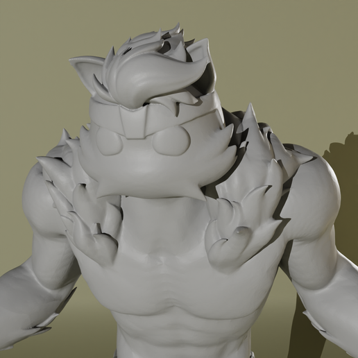 STL file Meowtooth Sabertooth SKIN FORTNITE FIGURE ・3D printer model to ...