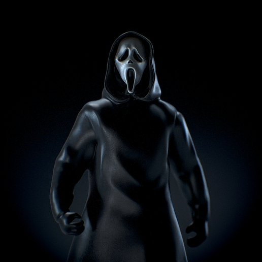 👻 Scream Ghost Face Ghostface - Billy Loomis・ OBJ File for 3D printing ...