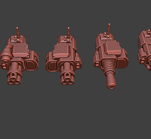 🎲 Sentry Guns・ STL File for 3D printing・Cults