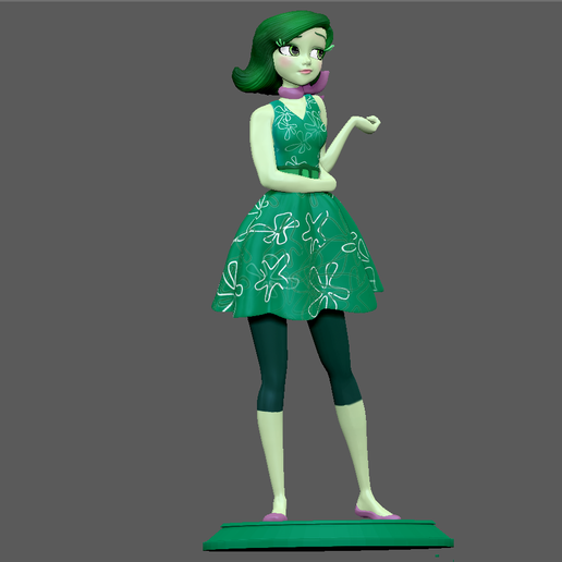 👾 ASCO VERSIÓN GRANDE INSIDE OUT DISNEY PIXAR ANIME 3D PRINT MODEL ...