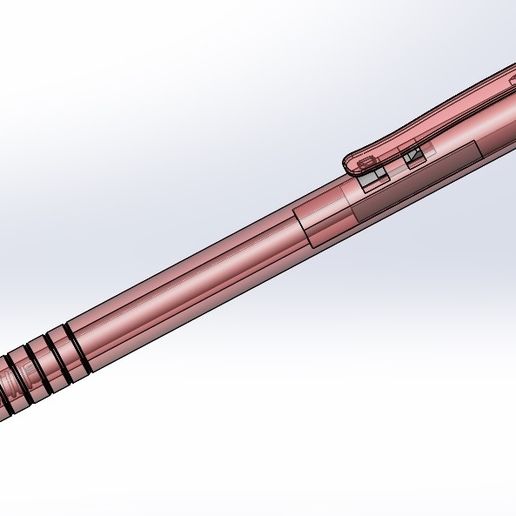 🔝 Click top ball pen・ 3D File for ・Cults