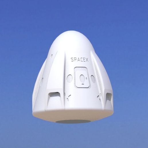 STL file Crew Dragon | Spacex 🐉 ・3D print design to download・Cults