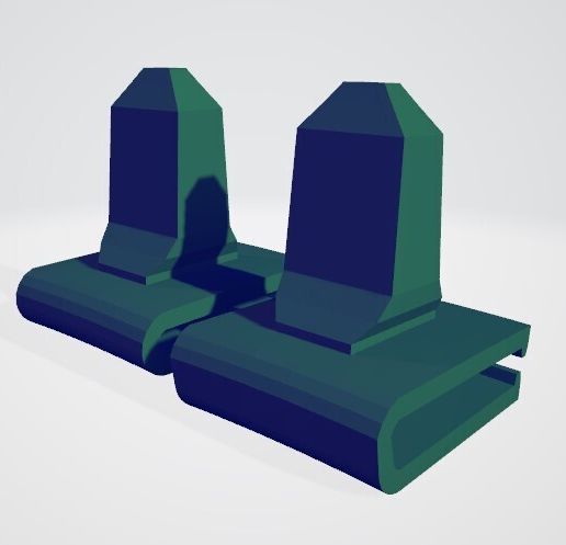 🎧 Ears for headphones or headbands 5・ STL File for 3D printing・Cults