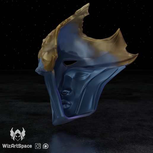 🎬 Viktor's mask - Arcane・ 3D File for 3D printing・Cults