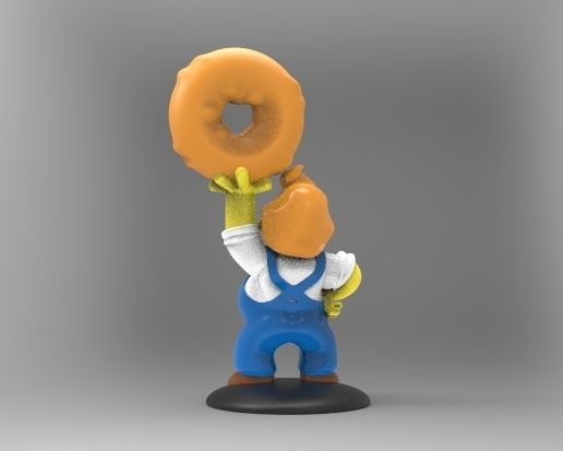 simpsons donut guy