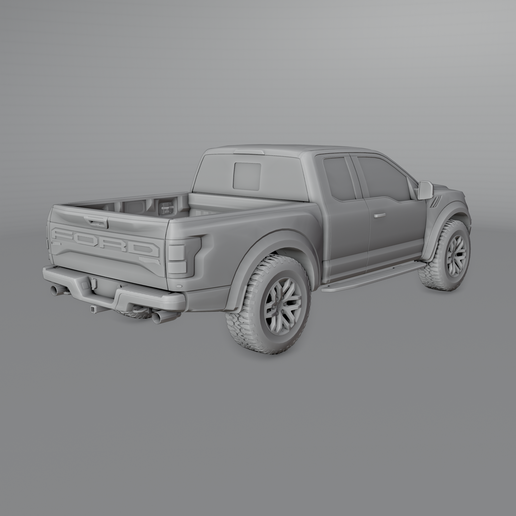 🚙 Ford Raptor F-150 2017・ STL File for 3D printing・Cults