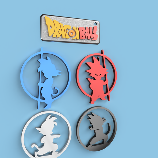 🐉 Dragon Ball Z・Free STL File for ・Cults