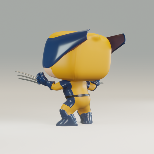 STL file FUNKO WOLVERINE 👾 ・3D printing design to download・Cults