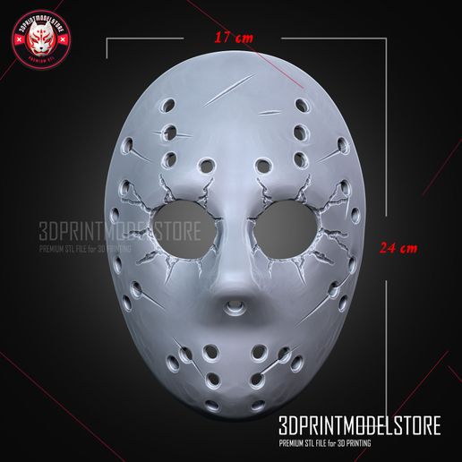 💬 Jason Mask Friday The 13th 3D Print Model - Anime, Manga, Cosplay ...