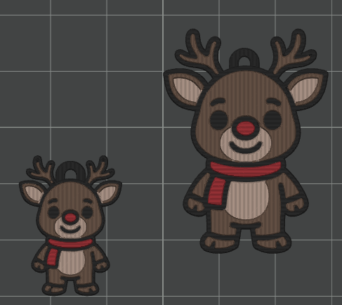 🎄 Rudolph the Red-Nosed Reindeer・Free STL File for 3D printing・Cults