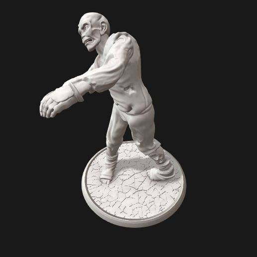 🏜️ Desert Zombie・Free STL File for 3D printing・Cults