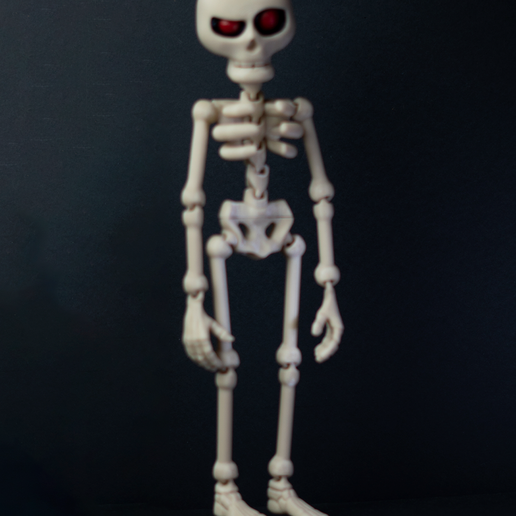 💀 Articulated Skeleton・ 3D File for 3D printing・Cults
