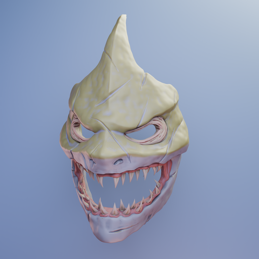 🦈 Shark mask・ STL File for 3D printing・Cults