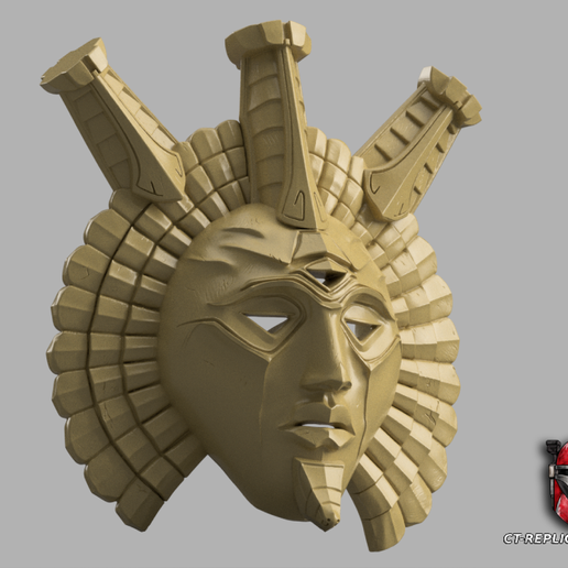 🧝 Mask of Dagoth Ur Elder Scrolls Skyrim 1:1 Cosplay Replica・ STL File ...